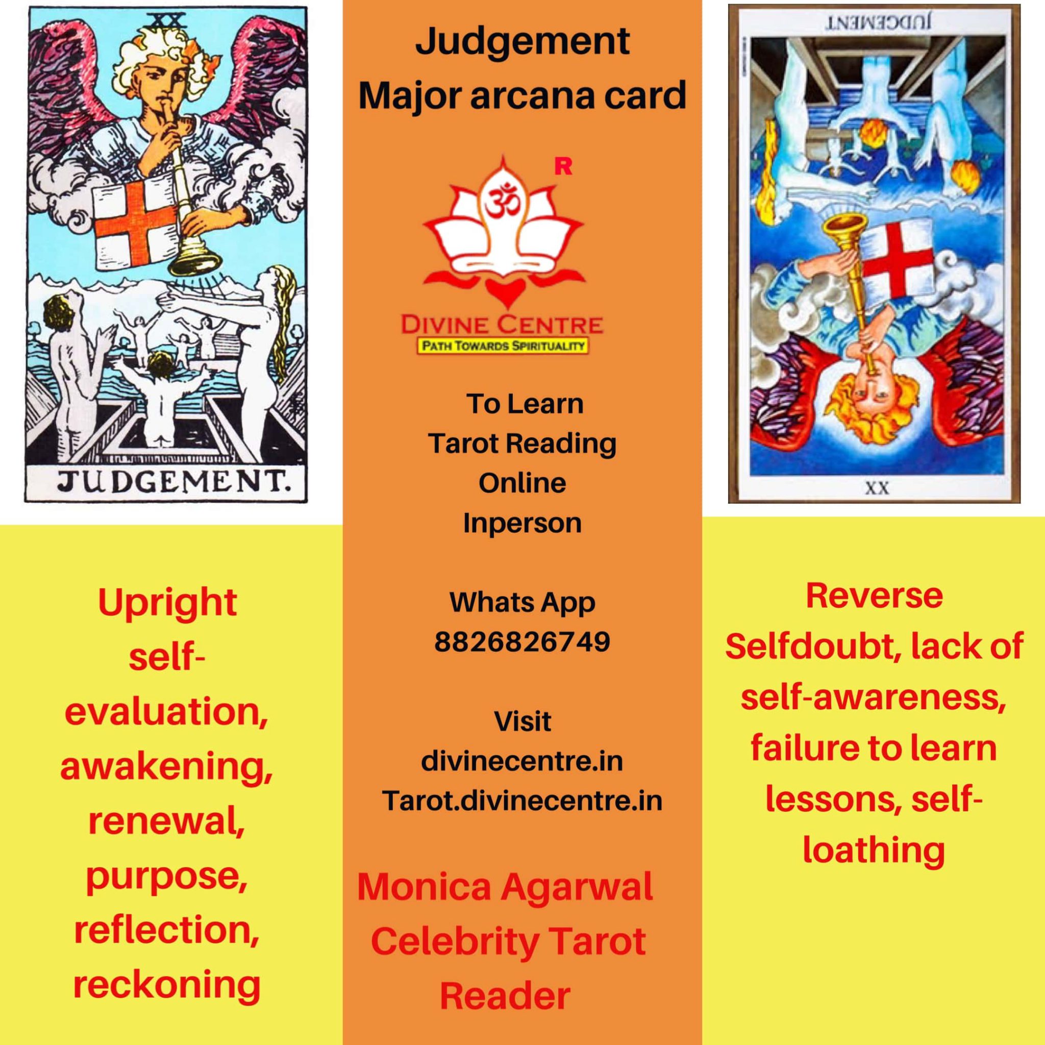 Judgement - Major Arcana - tarot card meaning – Spiritual Blog By ...